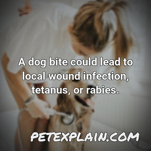 Do I Need Tetanus After Dog Bite